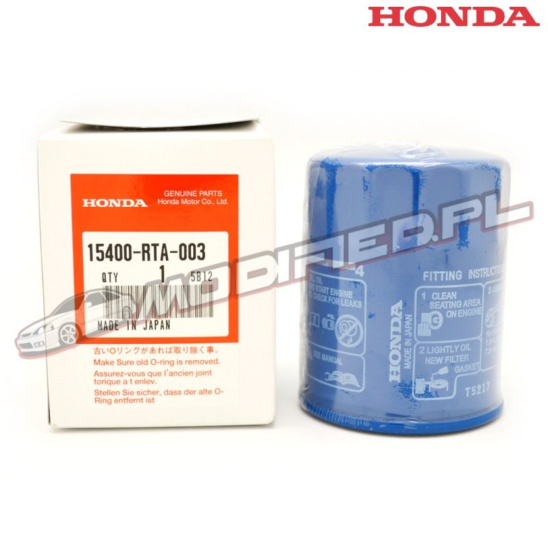 HONDA OEM Filtr oleju 15400-RTA-003
